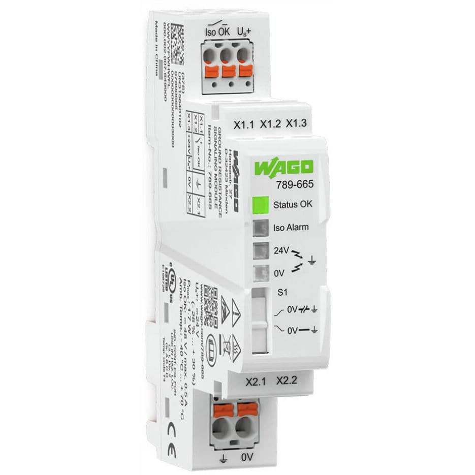 Rilevatore di guasti verso terra - 789-665 - WAGO