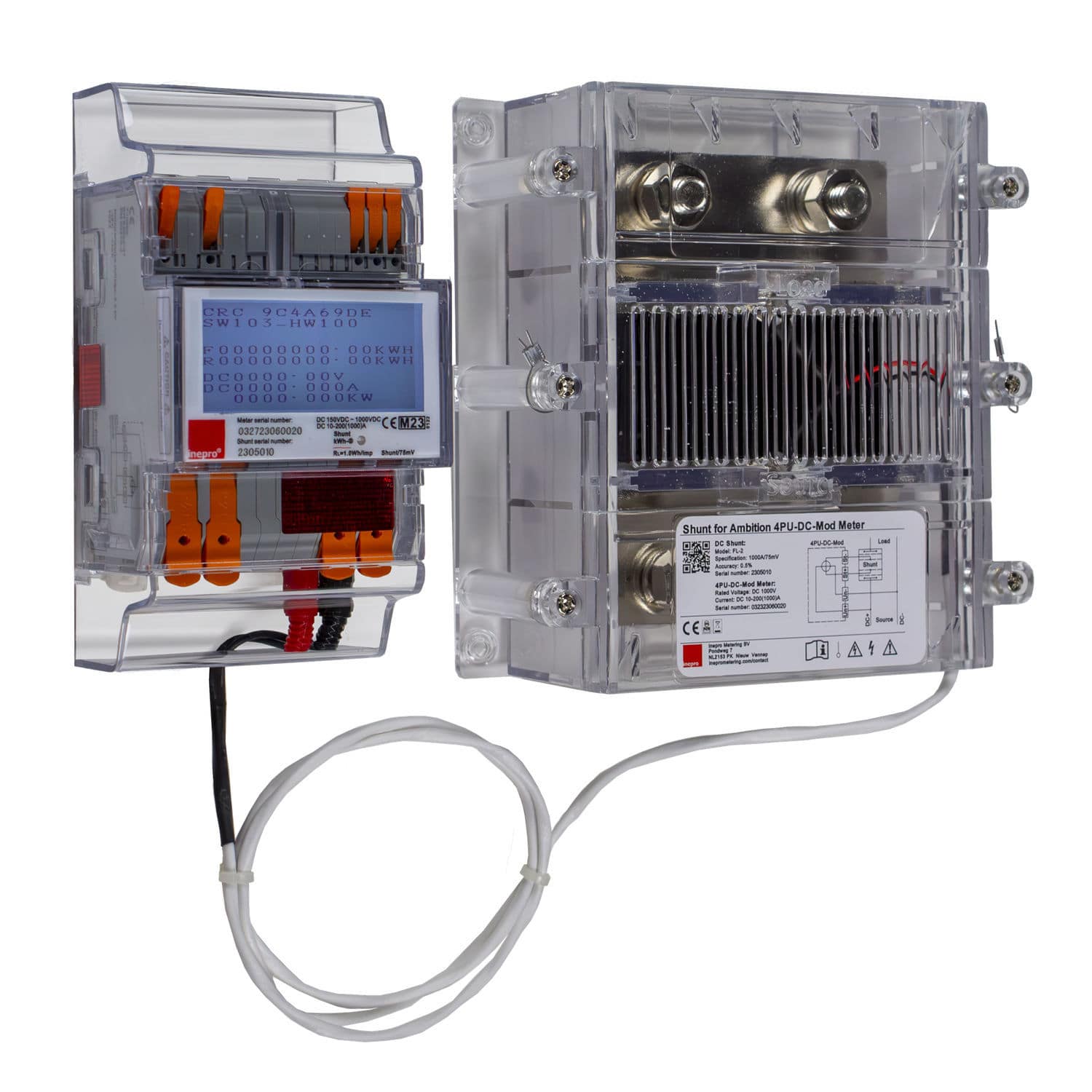 Contatore di energia elettrica monofase - Ambition 4PU-DC-Mod - inepro ...