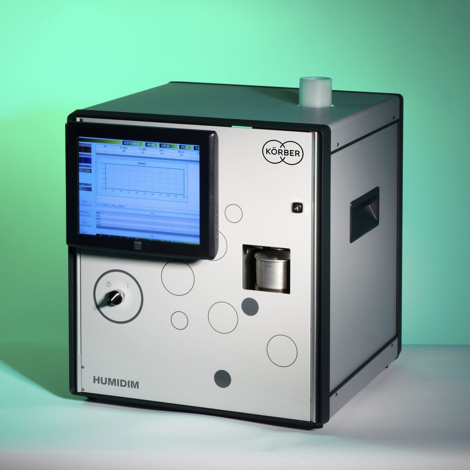 Forno per misurazione di umidità - HAUNI Humidim - Körber Technologies ...