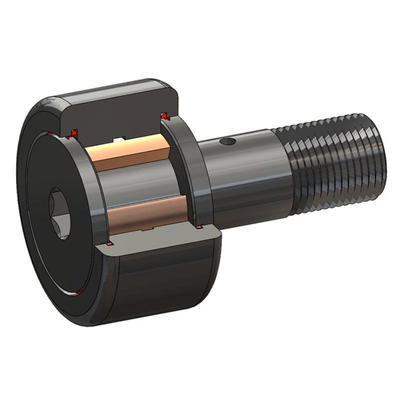 Perno folle con rullini - OBCR-B series - ACCURATE BUSHING - a testa ...