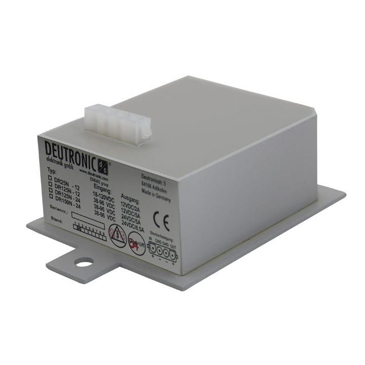 Convertitore DC/DC in scatola metallica - DR125N series - DEUTRONIC ...
