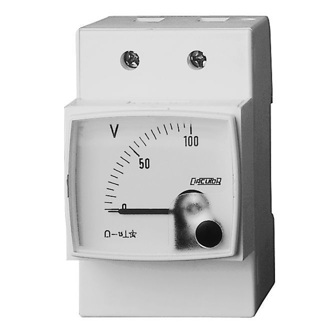 Voltmetro analogico - BM-V Series - CIRCUTOR - su guida DIN / DC