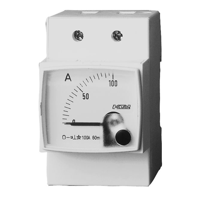 Amperometro analogico - BM A series - CIRCUTOR - DC / su guida DIN