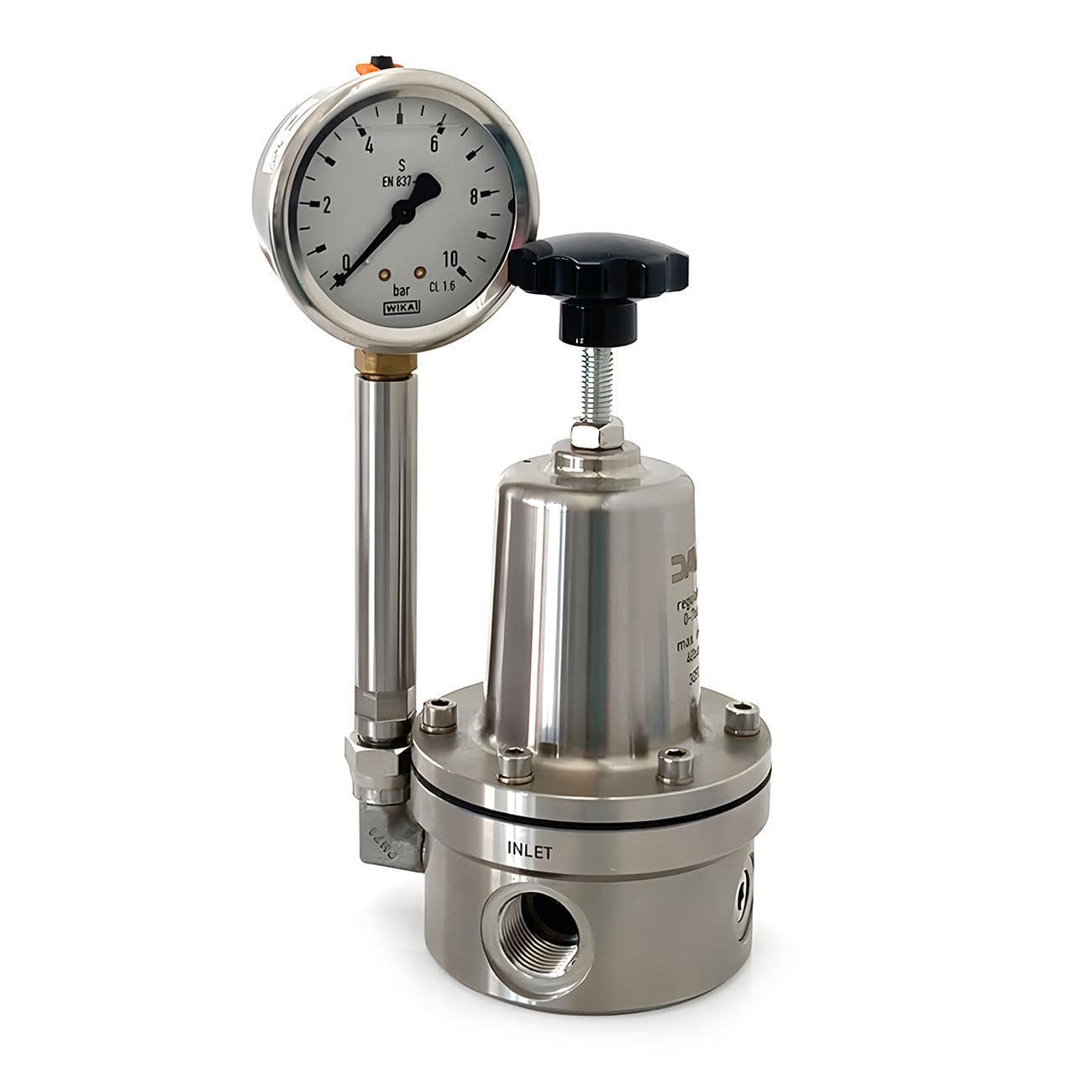 Regolatore e riduttore di pressione per prodotti chimici - DAT 096 - DAV TECH Srl - a diaframma ...