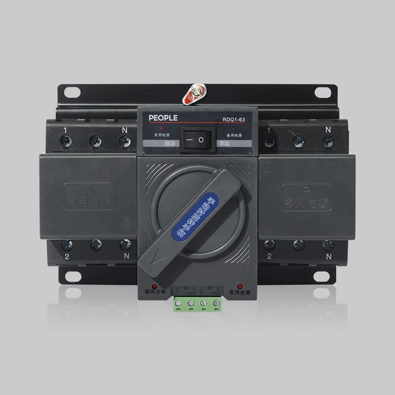 Commutatore di trasferimento automatica - RDQ1 series ATS - PEOPLE ELE ...