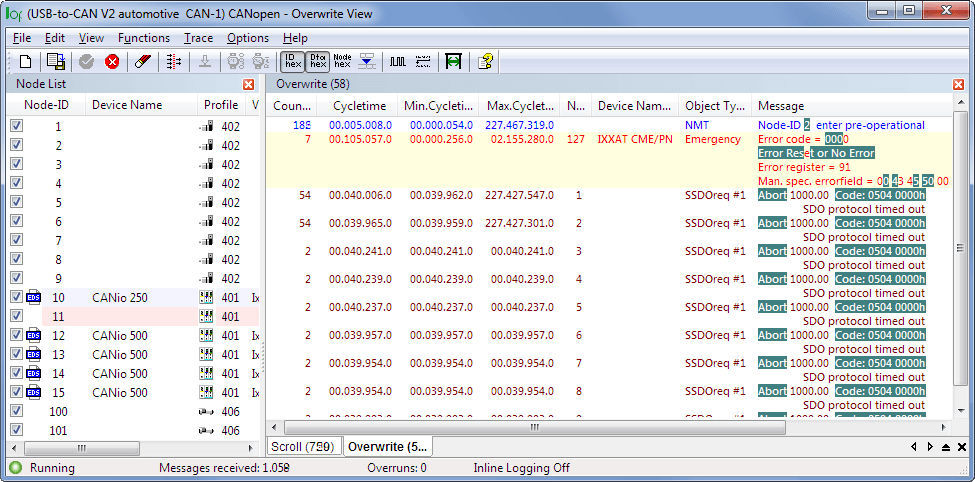 Software di gestione e configuraziona di rete - CANopen Module - IXXAT ...