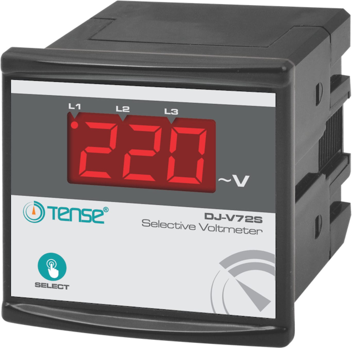 Voltmetro digitale - DJ-V72S - Tense Electronic - fisso / AC