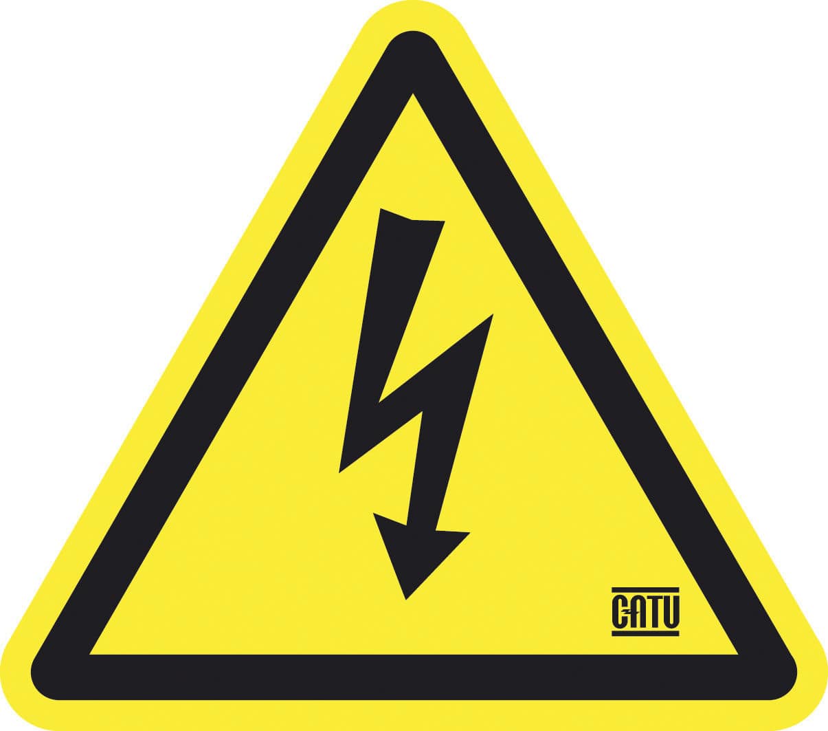 Targhetta autoadesiva - AT-49 - CATU - di sicurezza / indicatrice