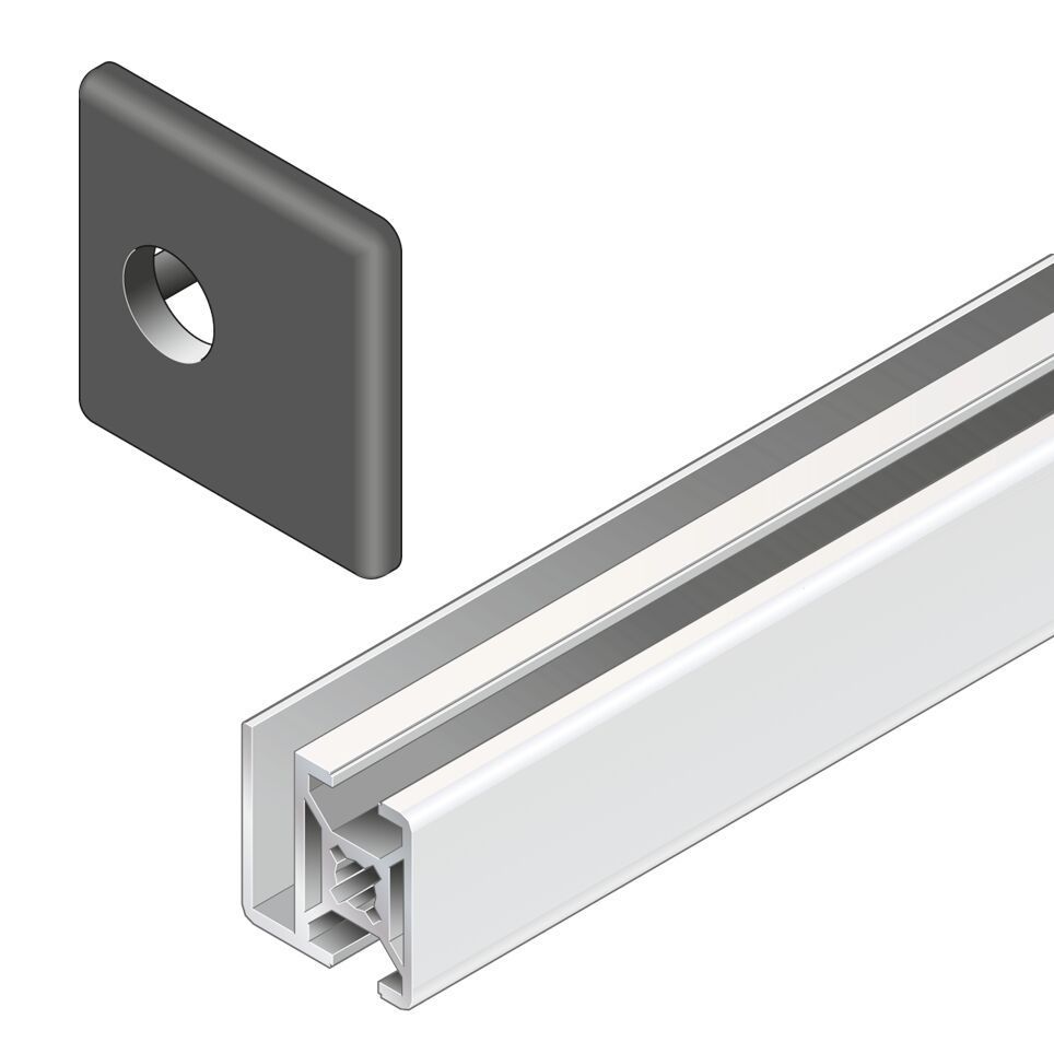 Profilo in alluminio anodizzato - 3842557229 - Bosch Rexroth - Assembly ...