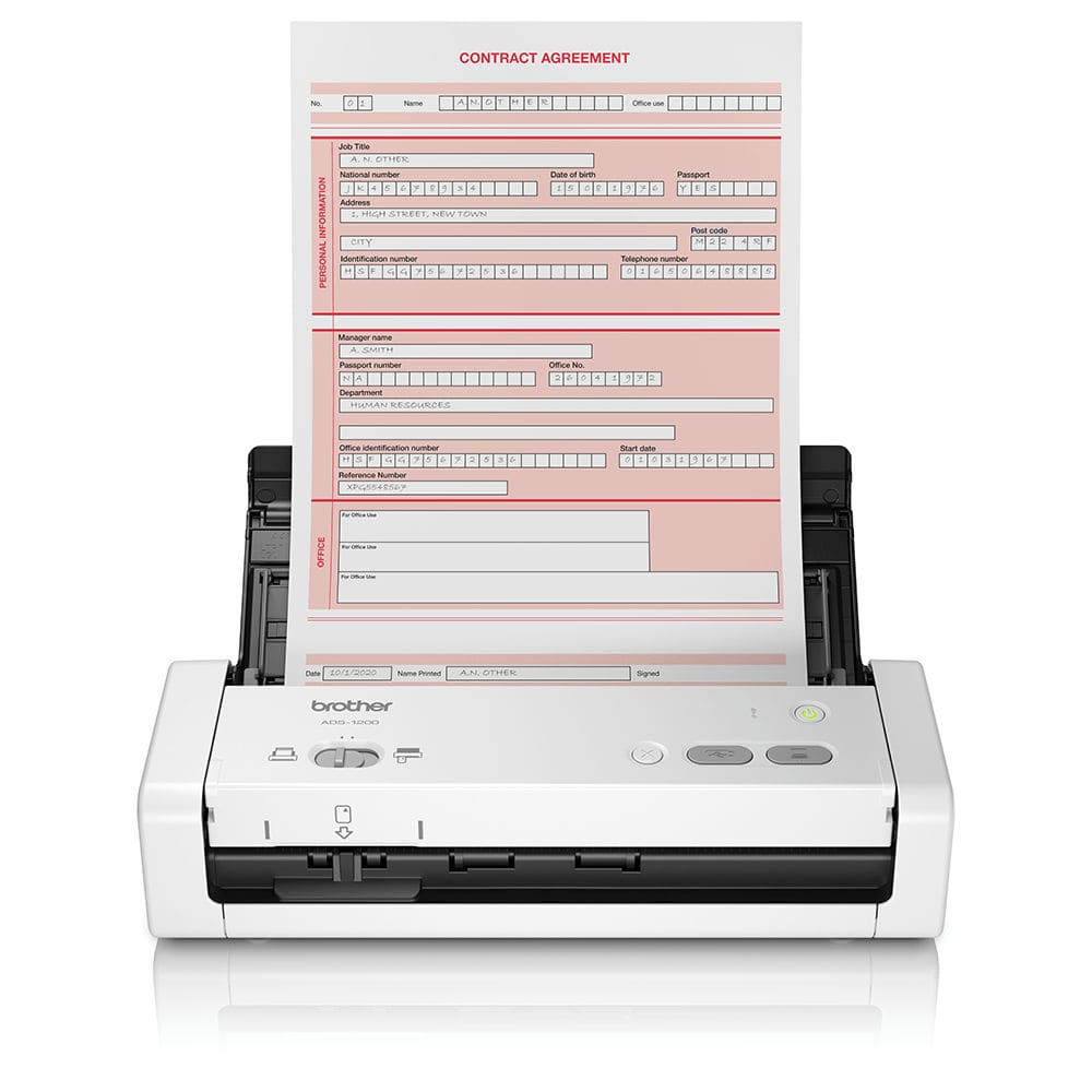 Scanner digitale per documenti a colori - ADS-1200 - Brother UK Ltd ...