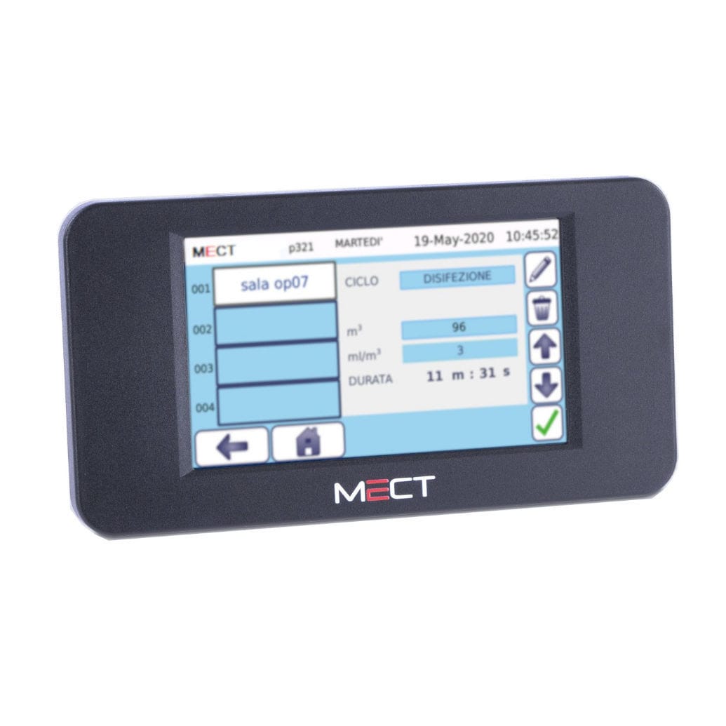 Pannello operatore con touch screen - TPX1043 - MECT SRL - ad incastro ...