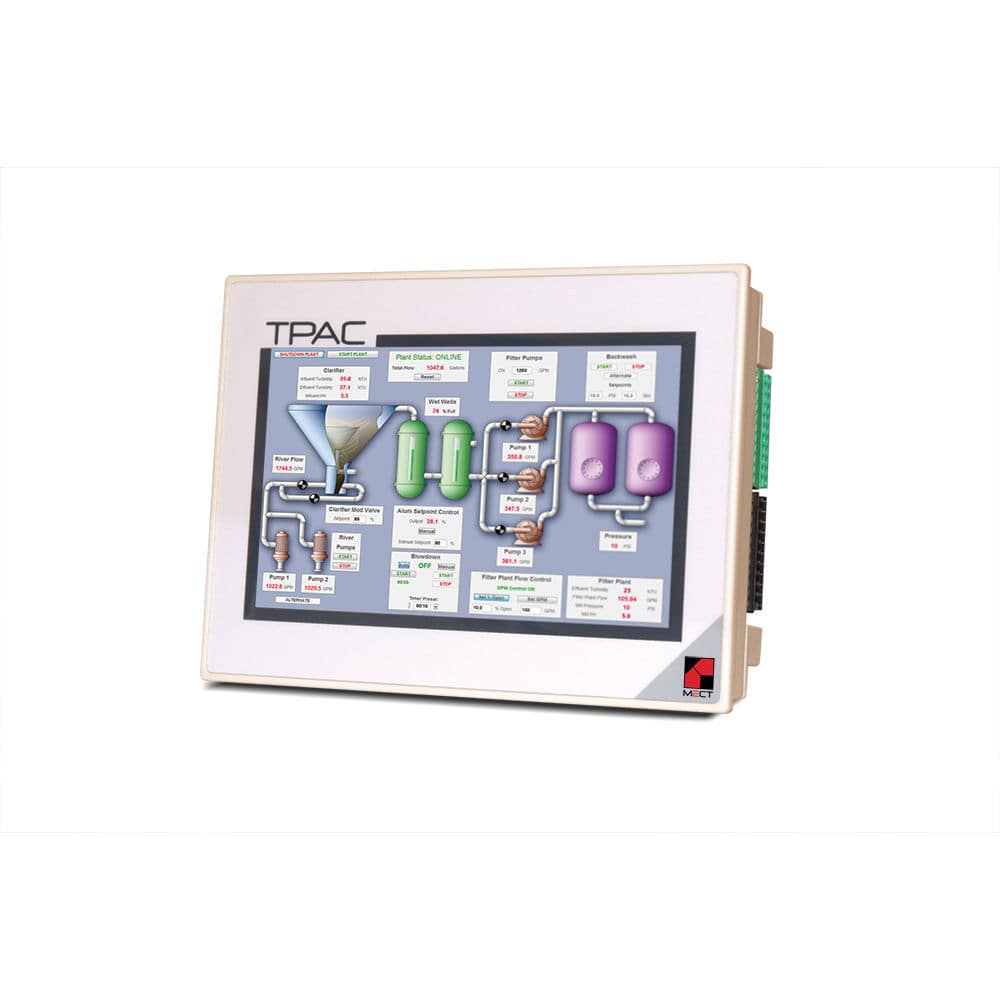 Pannello operatore con touch screen - TPAC1008 02 - MECT SRL - ad ...