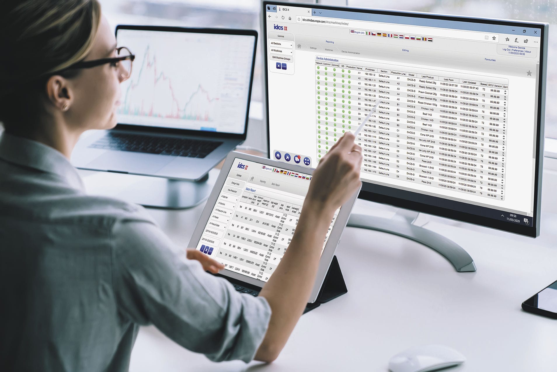 Software di raccolta dati - Ishida Europe Limited - di controllo ...