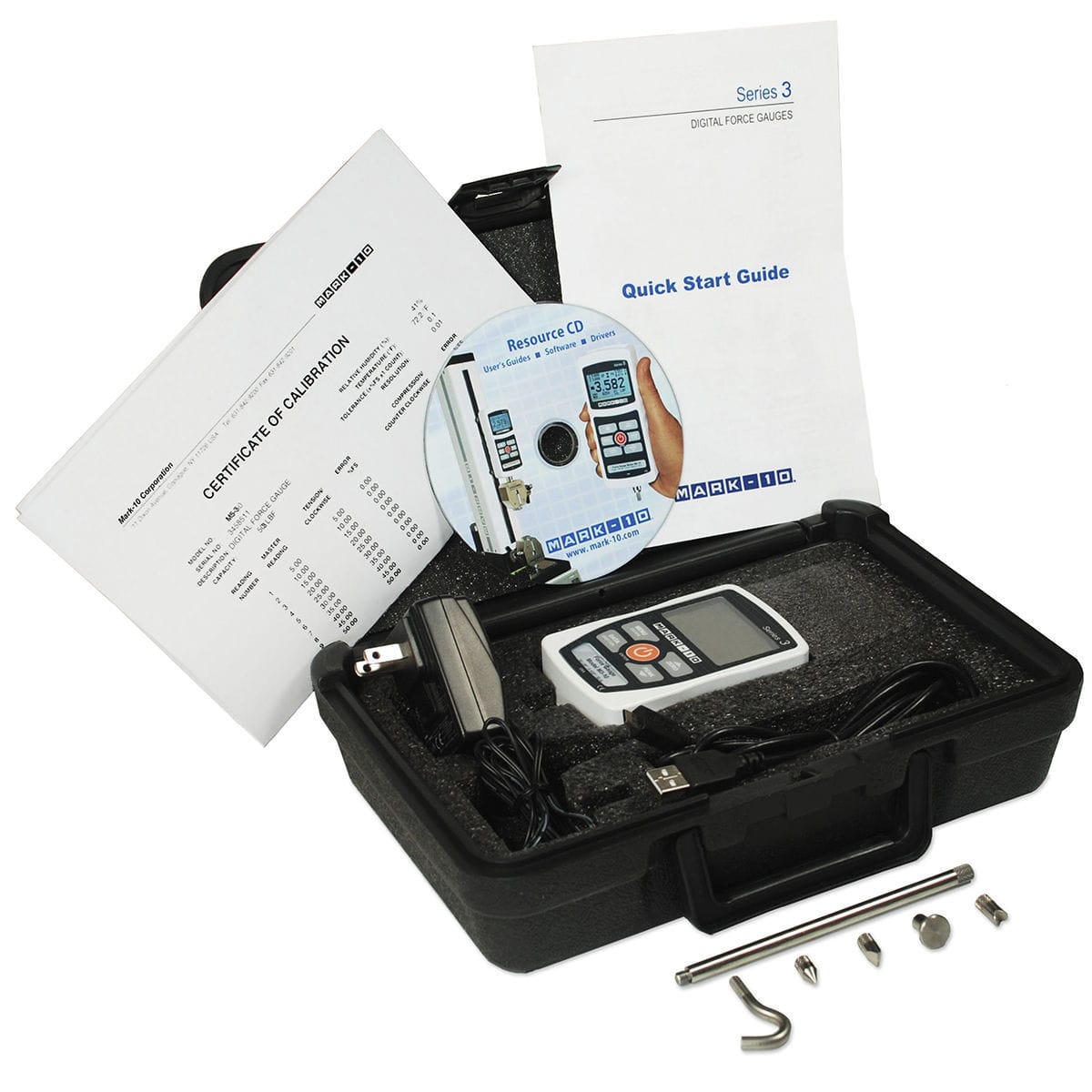 Dinamometro digitale - 3 series - Mark-10 - portatile / di trazione ...