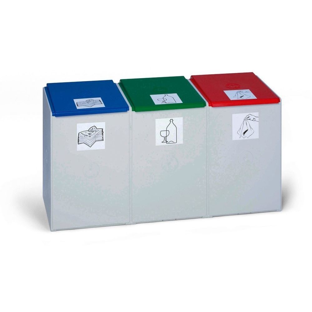 Contenitore per rifiuti in plastica - 137029W - DENIOS - per raccolta ...