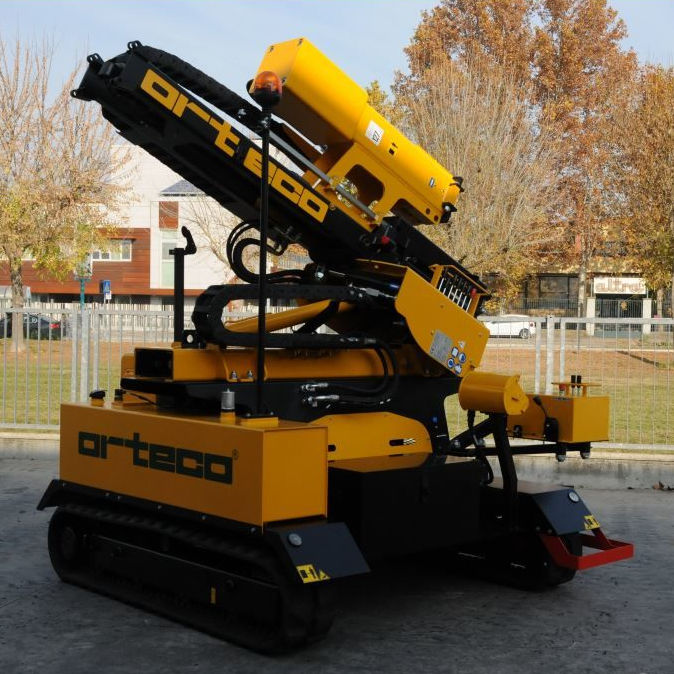 Battipalo a percussione idraulico - BASIC 600 series - Orteco - cilindrico