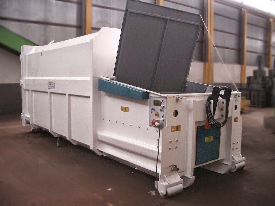 Compattatore per rifiuti cartone - CPR-25 series - JOVISA MAQUINARIA E ...