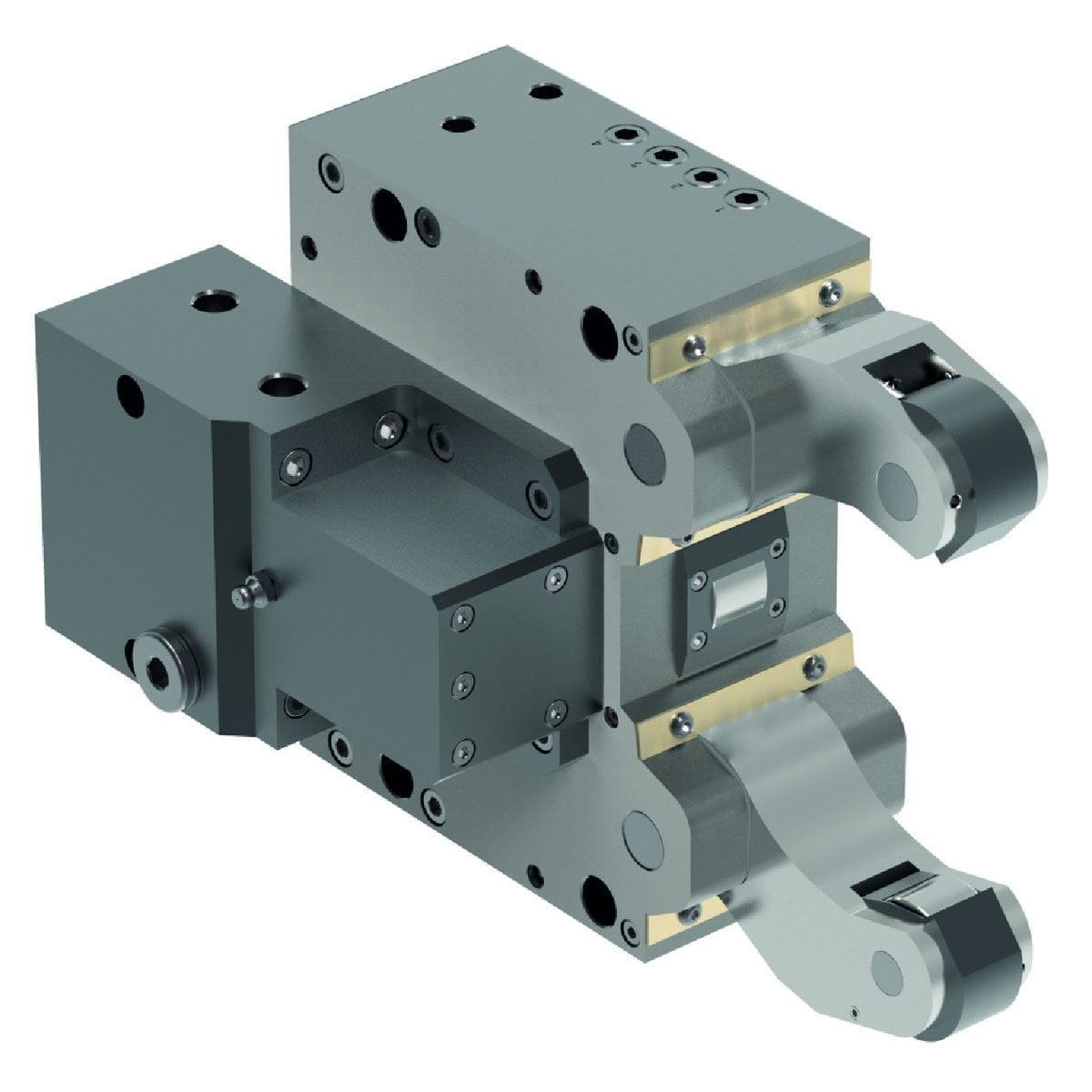 Lunetta autocentrante per tornio - SLZNB - RÖHM GmbH - a grande apertura