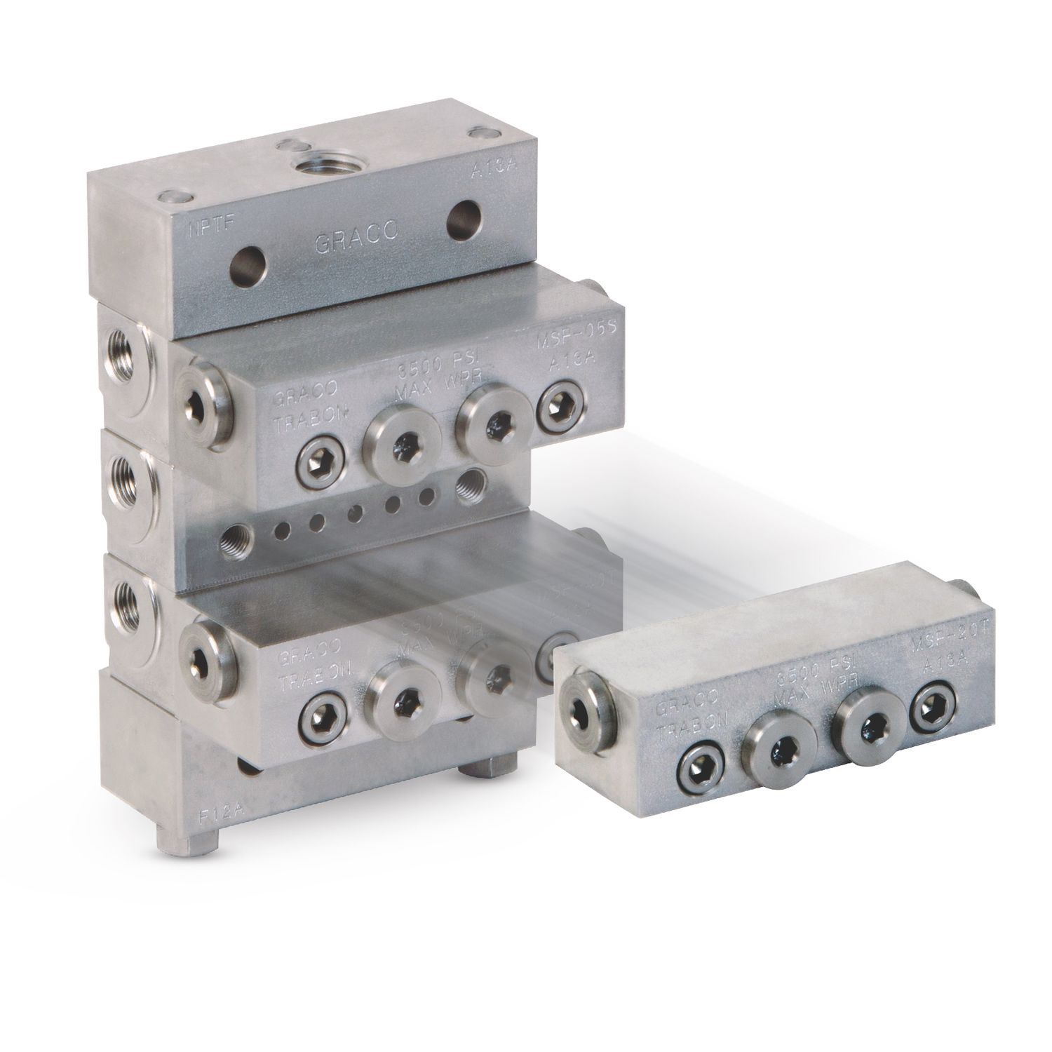 Manifold multicanale - Trabon® MSP - GRACO - in acciaio inossidabile ...