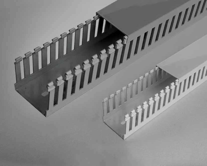 Canale di cablaggio - AS - CANALPLAST - in PVC / rigido / autoestinguibile