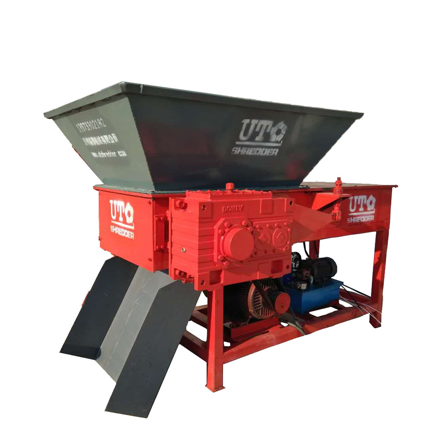 Trituratore monoalbero - S series - Zibo United Tech Machinery Co., Ltd ...