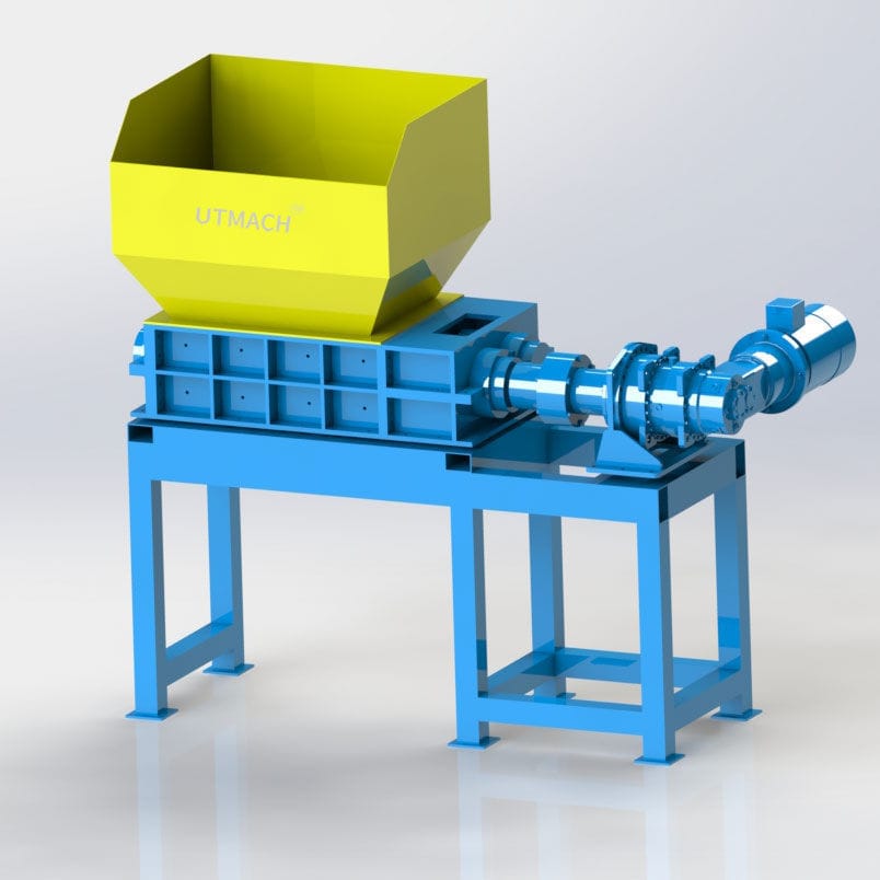 Trituratore a 2 alberi - DS3290 - Zibo United Tech Machinery Co., Ltd ...