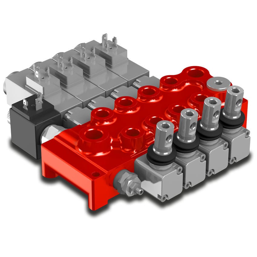 Distributore idraulico a cassetto - GMV15 - WALVOIL - a comando ...