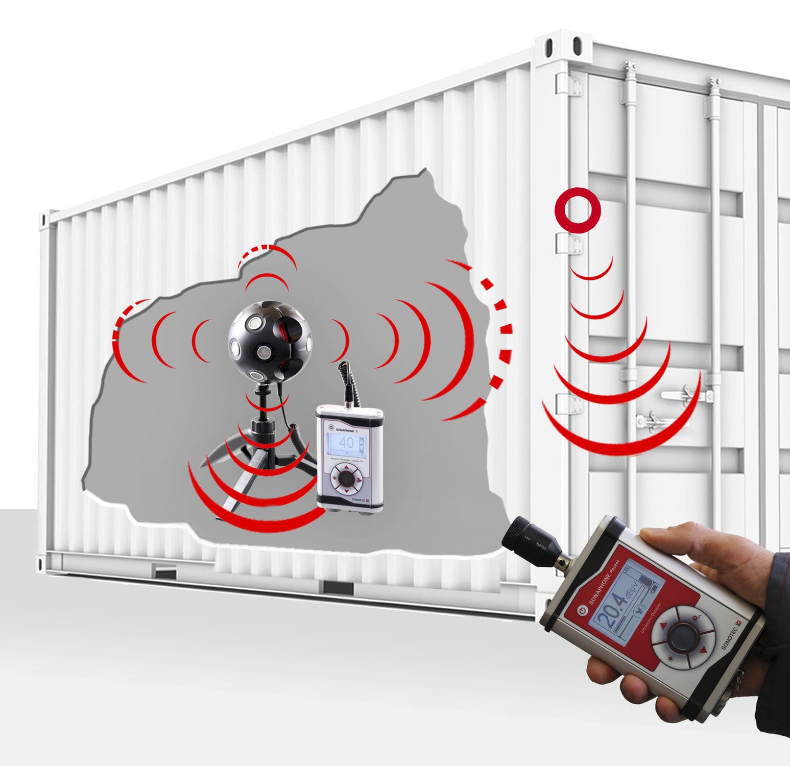 Emettitore di ultrasuoni - SONAPHONE T - SONOTEC GmbH