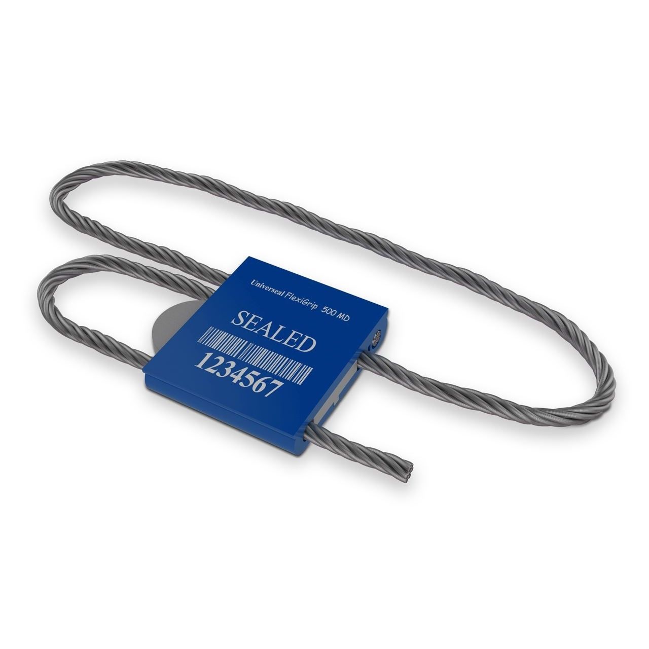 Sigillo a cavo di sicurezza in alluminio - Flexi 500MD - Universeal (UK ...