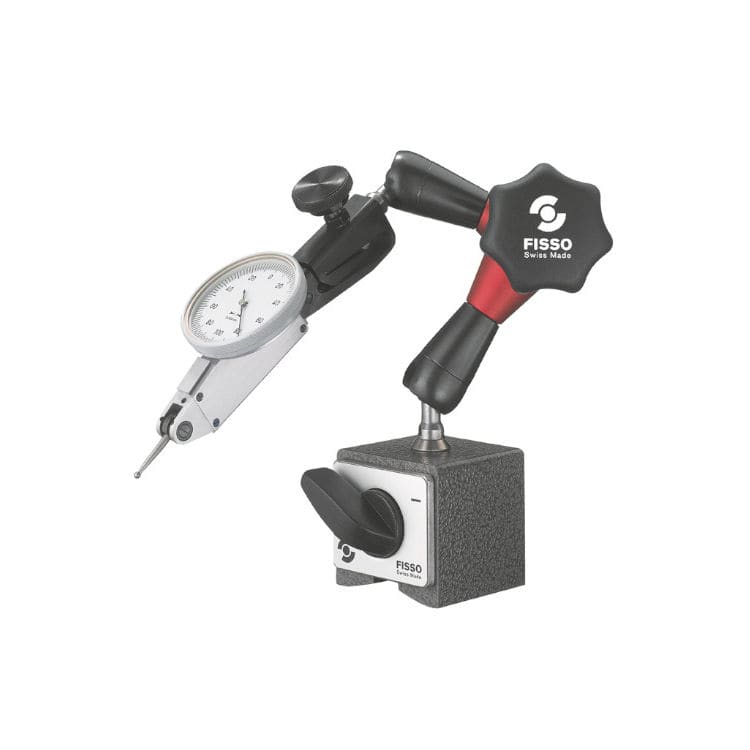 Supporto di comparatore articolato - A-13 P + S3 - Fisso - con base e ...