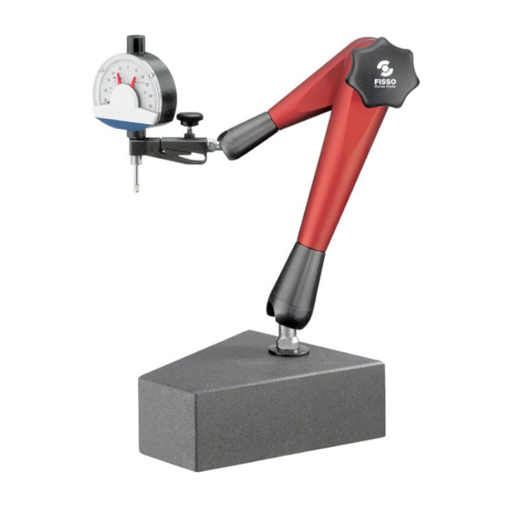 Supporto di comparatore articolato - A-33 P + G - Fisso - 3D / con base ...