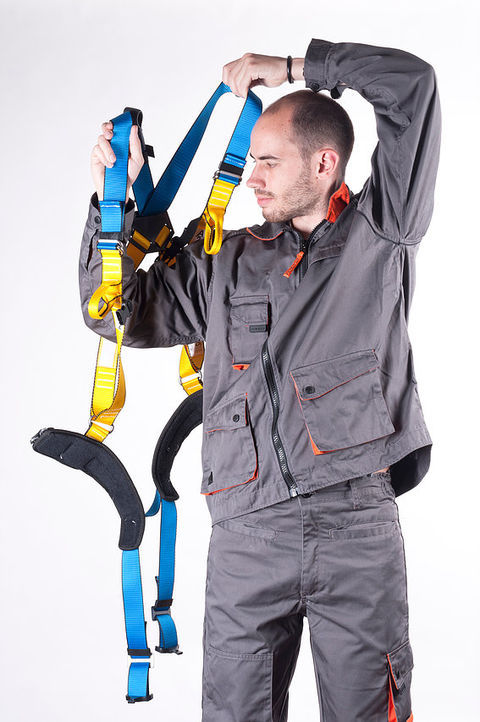 Imbracatura anticaduta - AMPH - SYAM - con punto di ancoraggio dorsale / EN 361 / per corpo intero