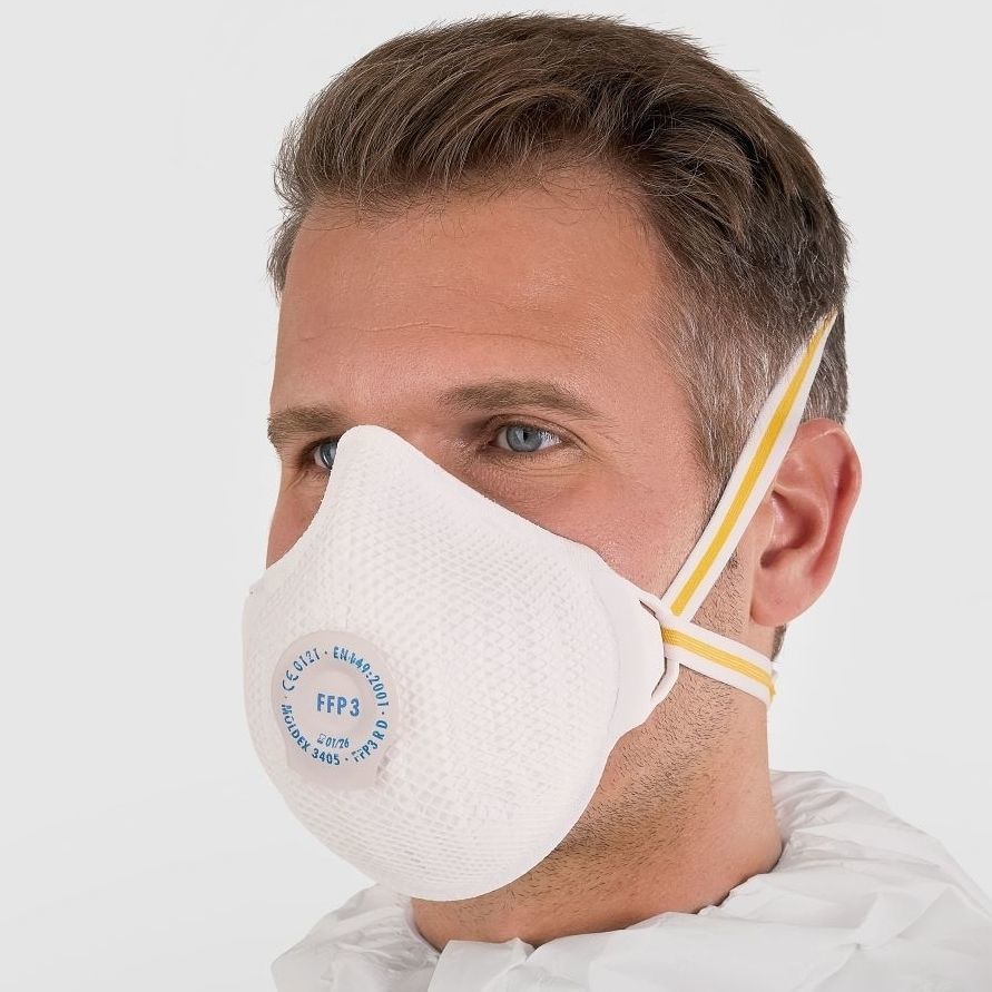 Maschera di protezione monouso - Moldex - Berner International GmbH - FFP3 / semimaschera / medica