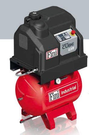 Compressore a vite - MiniCube - FINI - d'aria / fisso / lubrificato ad olio