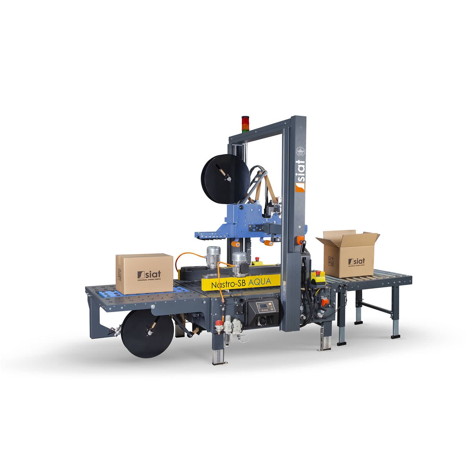 Chiudicartoni semiautomatico - NASTRO-SB™ AQUA series - SIAT - a doppi ...