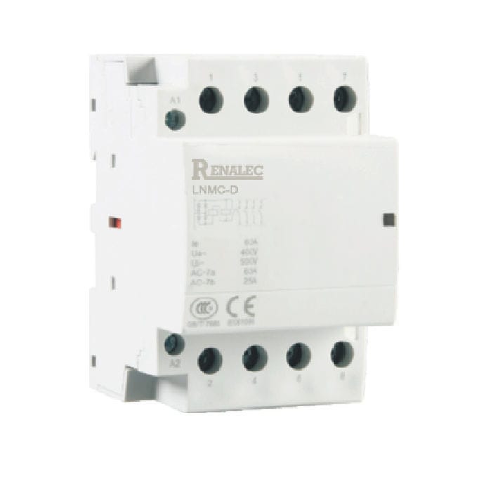 Contattore di motore - LNMC-D - WENZHOU RENA ELECTRIC CO.,LTD - 2 poli ...