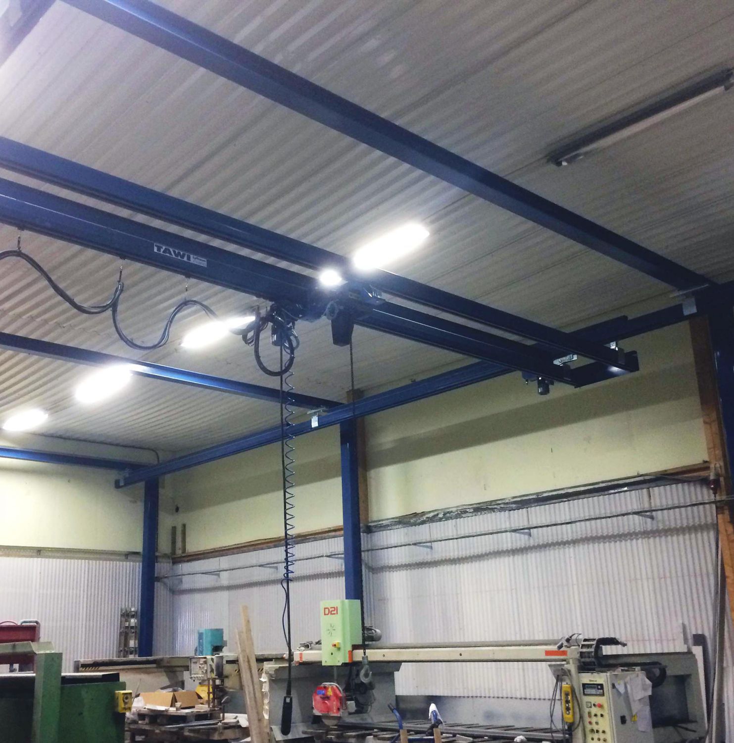 Carroponte bitrave - TAWI - con sistema di sollevamento leggero / in ...