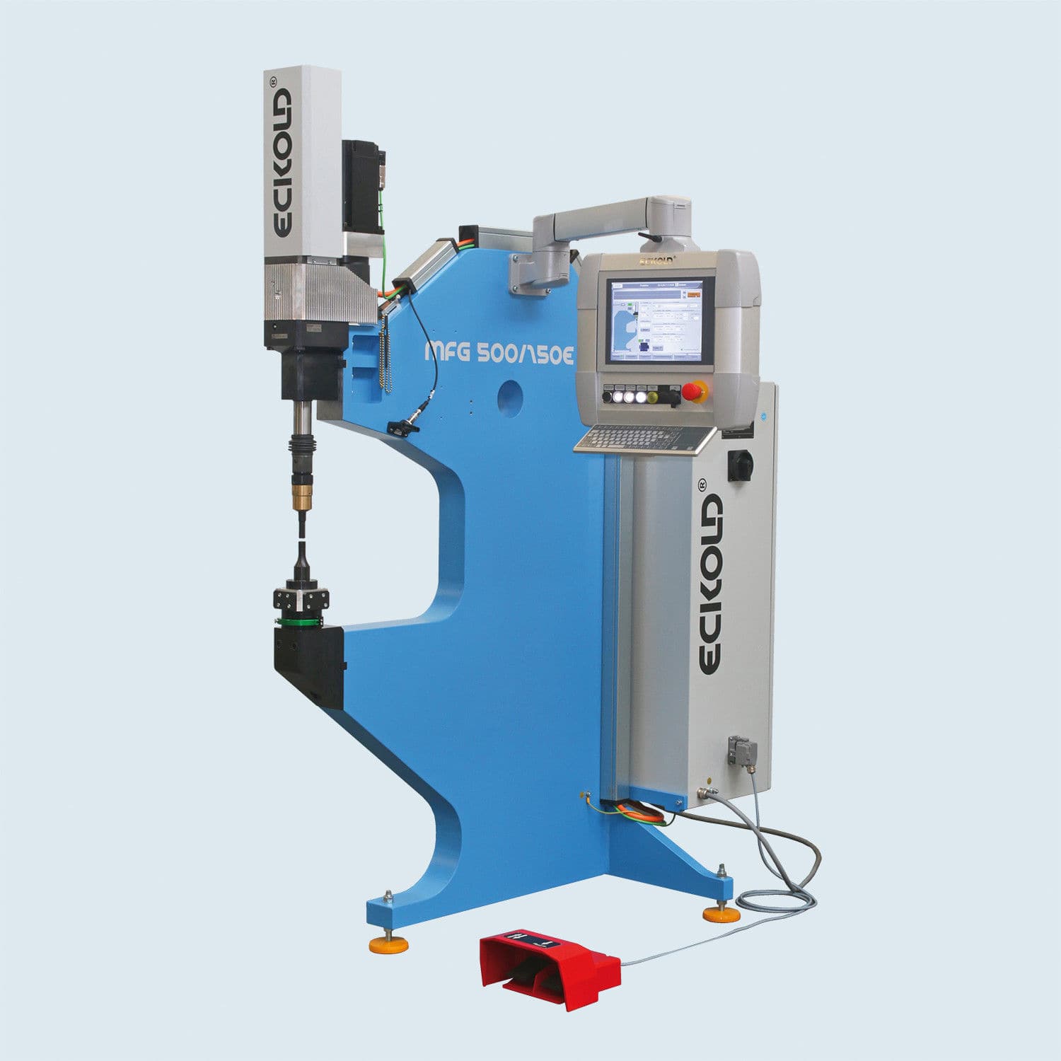 Macchina di clinciatura per lamiera - MFG 500/150 E - ECKOLD technics ...