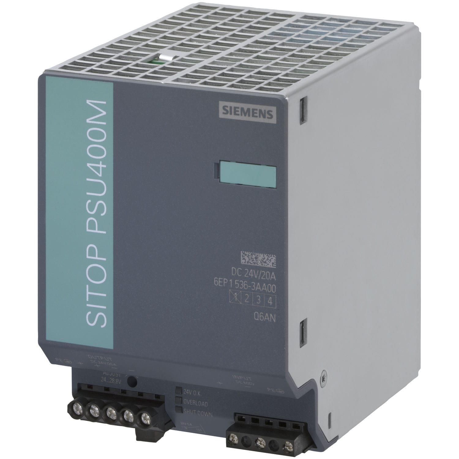 Convertitore DC/DC su guida DIN - SITOP PSU400M - Siemens Power Supplies