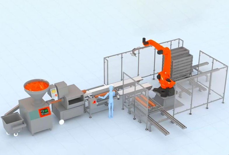 Linea di produzione per prodotti alimentari - Fava Giorgio Axel s.r.l. - automatica