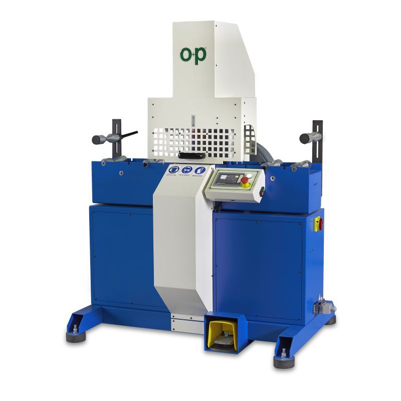 Macchina da taglio a lama rotativa - TF6 - OP Srl - per gomma / per ...
