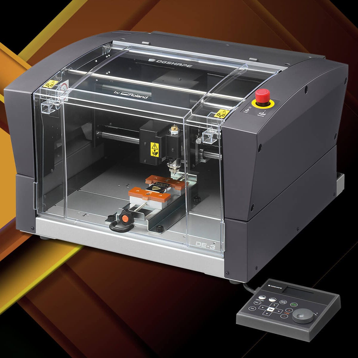 Macchina per incisione laser - DE-3 - ROLAND - industriale / compatta ...