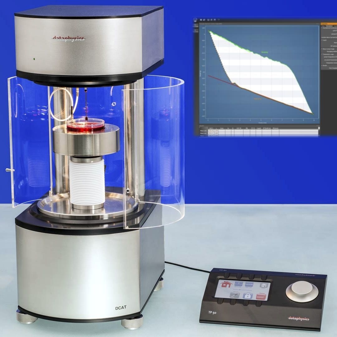 Strumento di misura di angolo di contatto - DCAT 25SF - DataPhysics ...