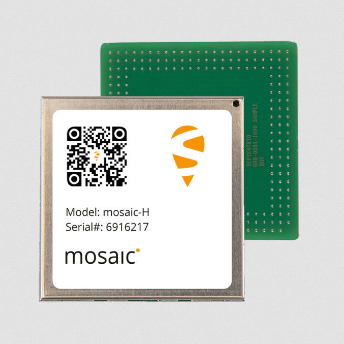 Modulo di ricezione GNSS - mosaic-H - Septentrio - GPS / RTK / multi ...