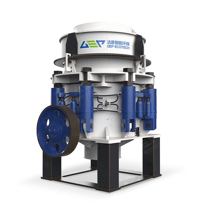 Frantoio a cono - GEY series - GEP ECOTECH CO., LTD. - fisso / per la produzione di sabbia / fine