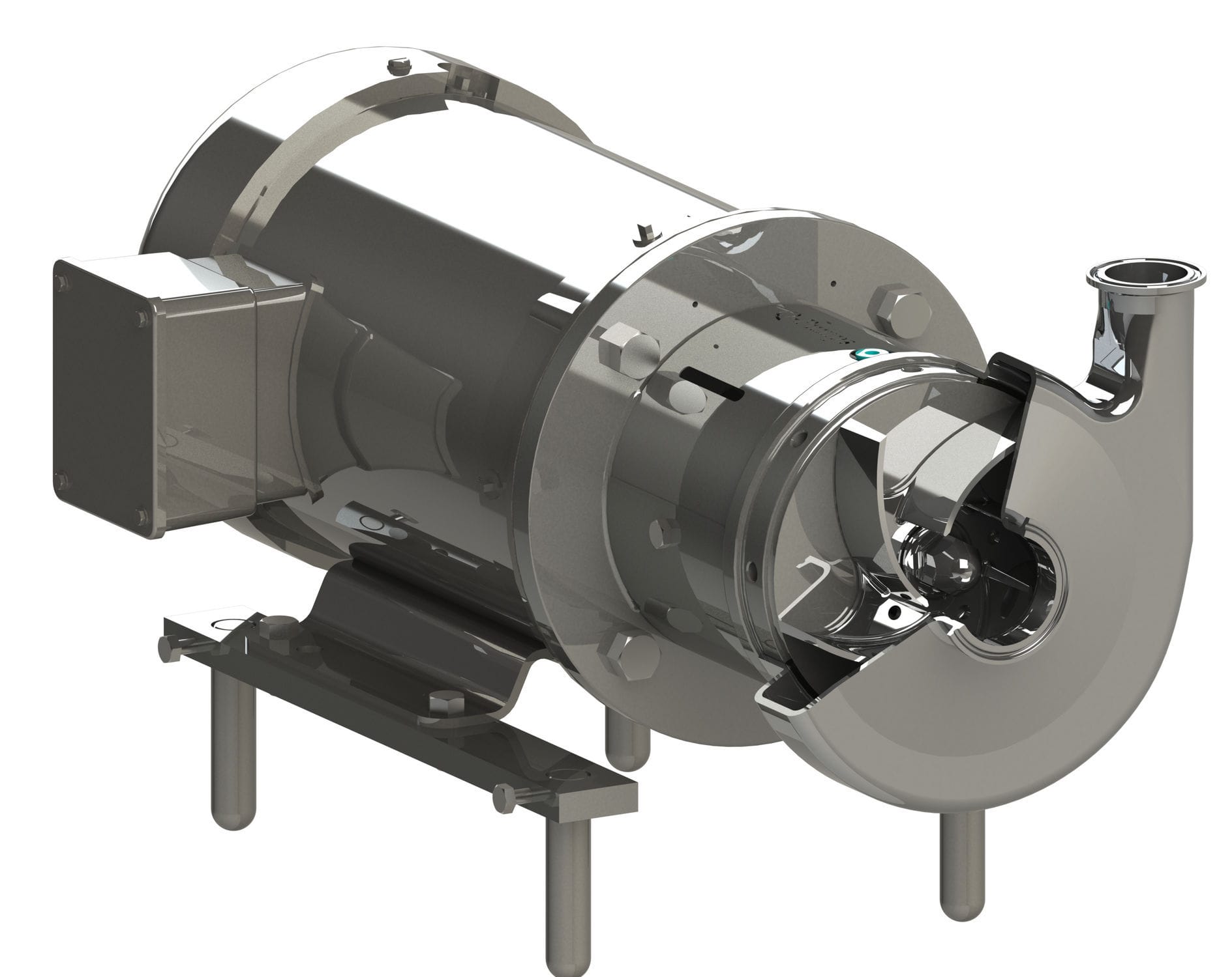 Pompa centrifuga a voluta - QIS Series - Q-Pumps - per acqua pura / per ...