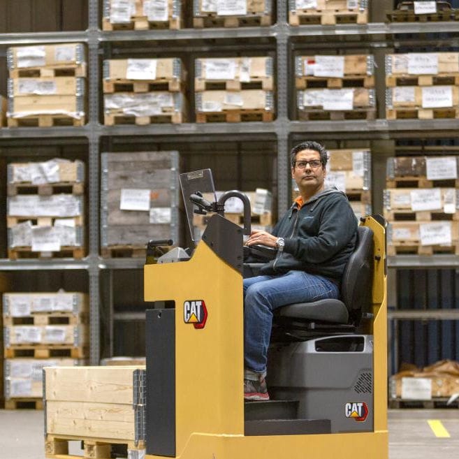 Transpallet elettrico - NPS20-30N2 - Cat Lift Trucks - con conducente ...