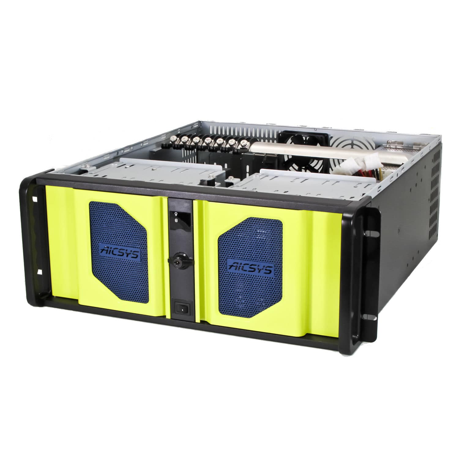 PC server - RCK-408 - AICSYS Inc - all-in-one / per rack / USB