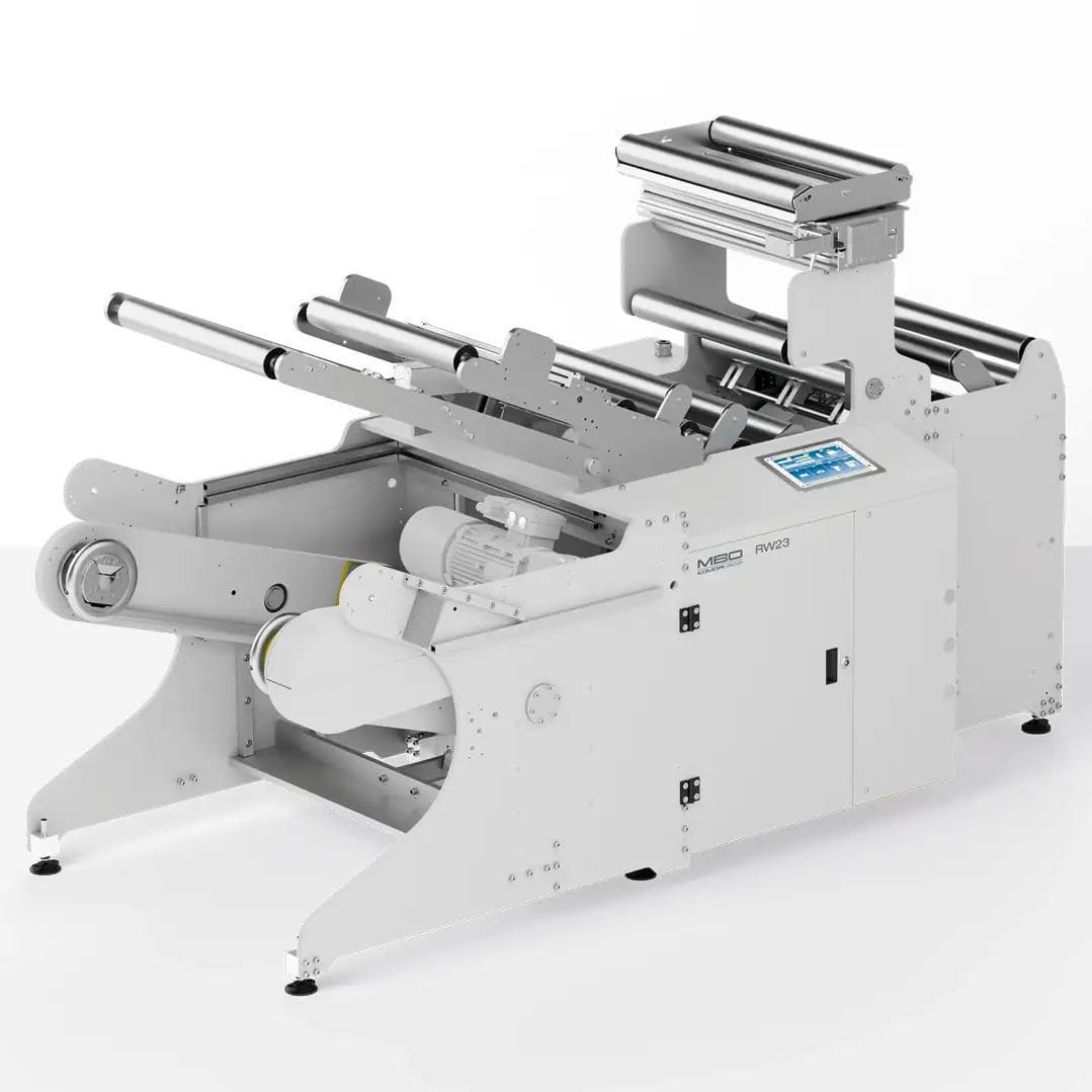 Avvolgitore-svolgitore di carta - RW23 - MBO-folder - con motore / a ...