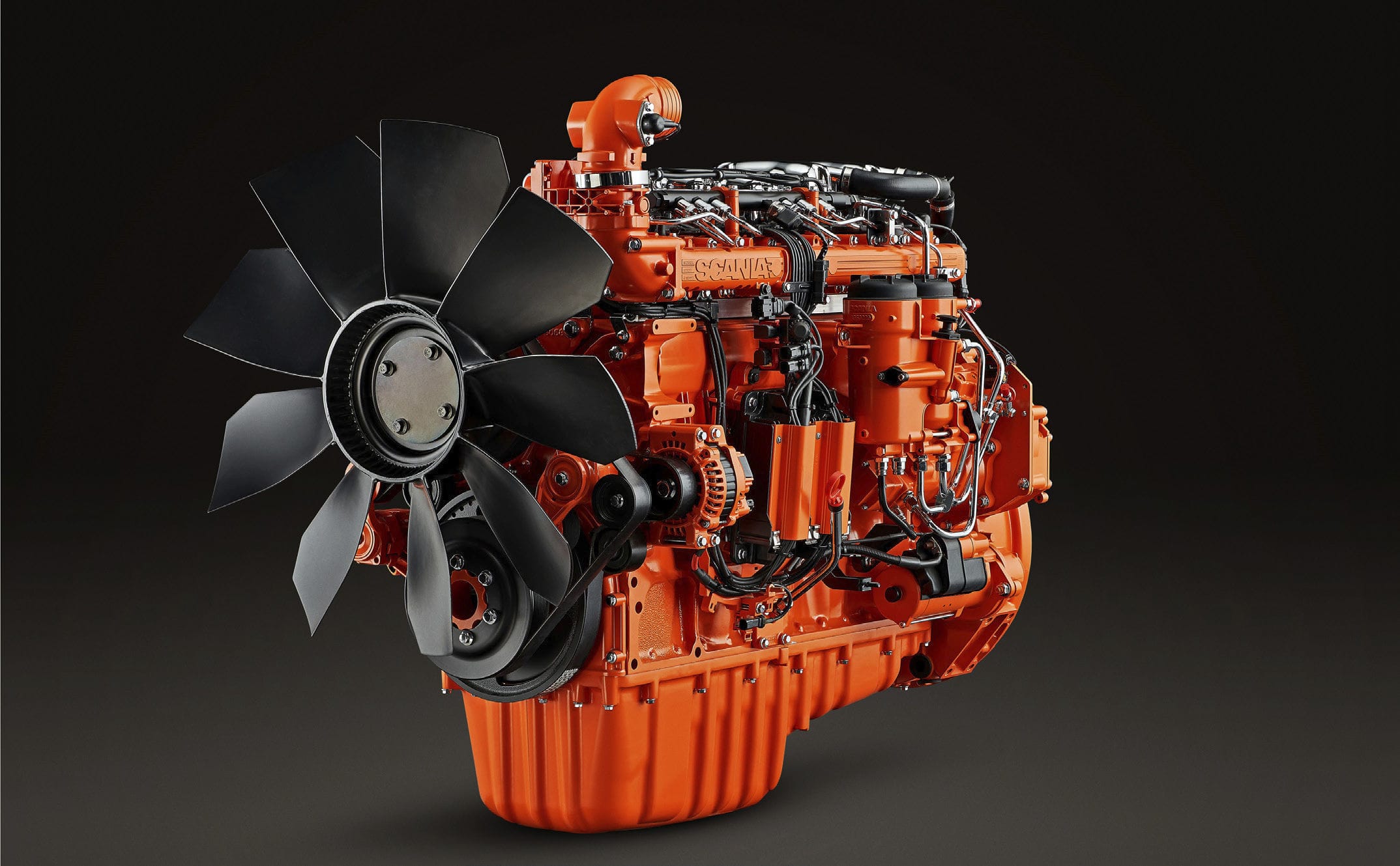 Motore diesel - DC09 310A - SCANIA Industrial & Marine Engines - a 5 ...